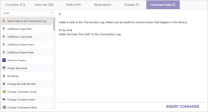 Circulation Tabs – Alexandria™