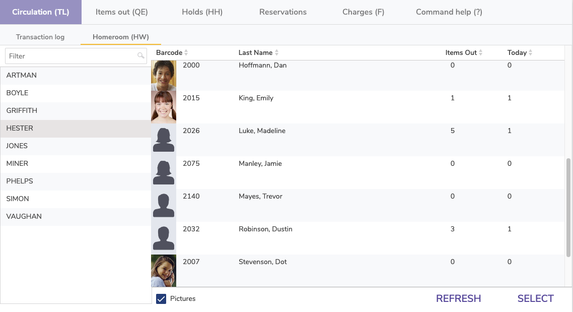 Circulation Tabs – Alexandria™