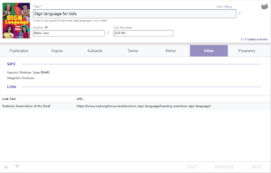 Items Tabs – Alexandria™