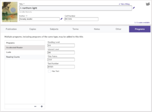 Items Tabs – Alexandria™