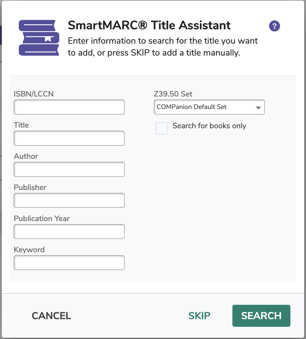 Title Assistant – Alexandria™