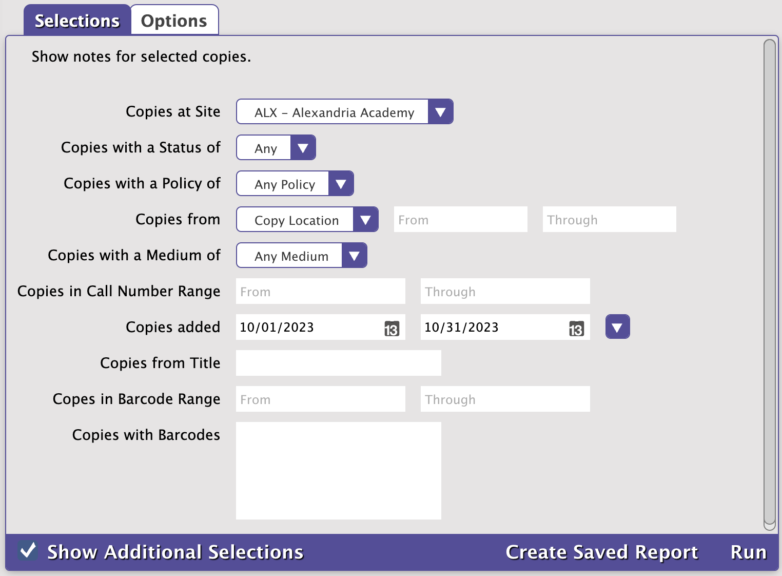 Remind me with reports… for notes! – Alexandria™