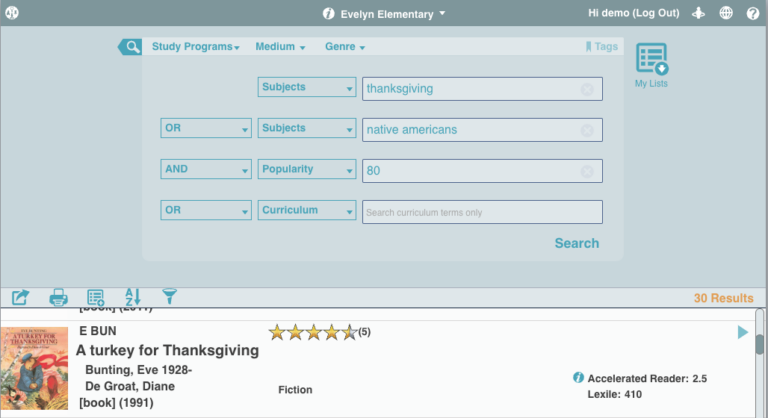 Making search strings using advanced search – Alexandria™