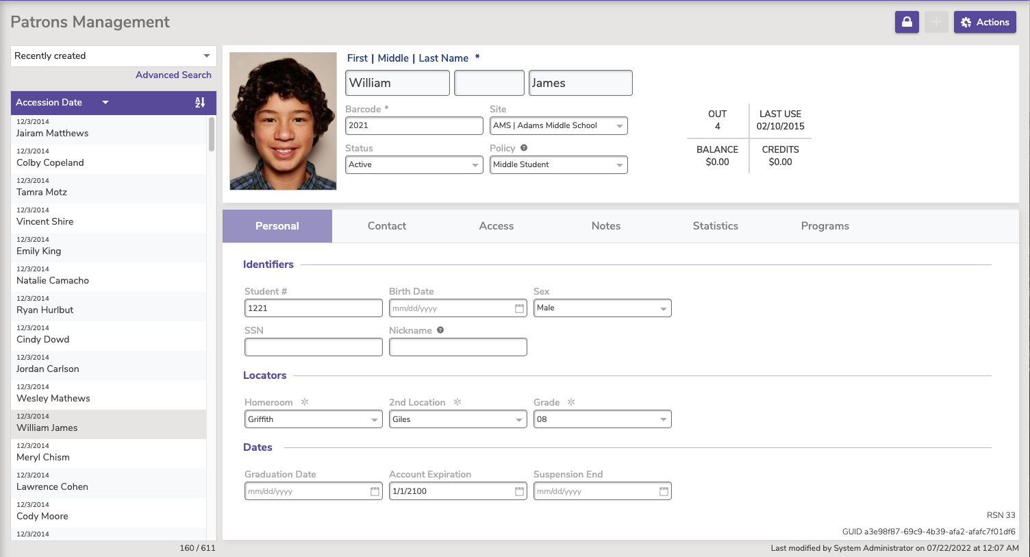 Patrons – Alexandria™