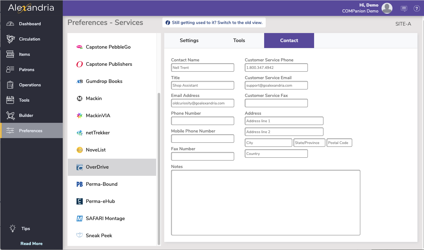 OverDrive – Alexandria™