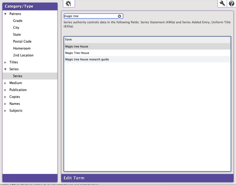 Best Practices for Cataloging Series & Serials – Alexandria™