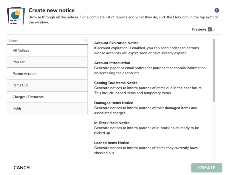 Notices – Alexandria™