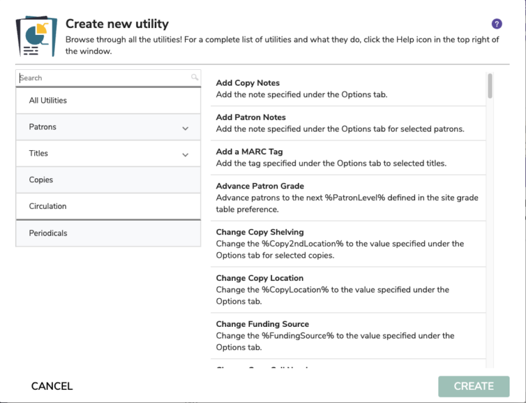 Utilities – Alexandria™