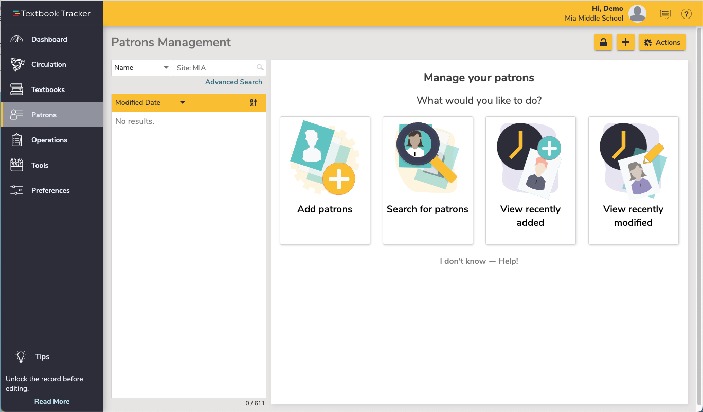 Patrons – Alexandria™