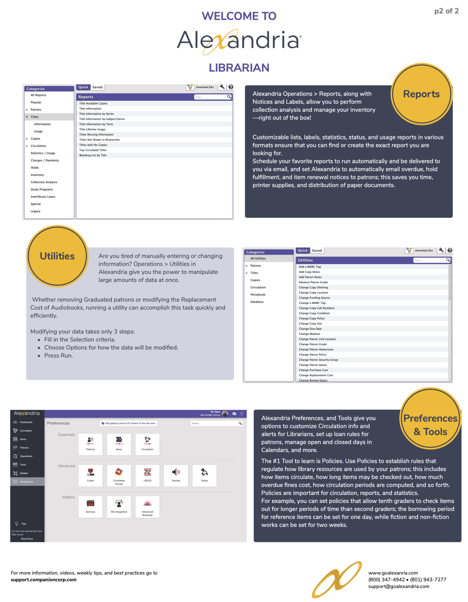 Getting Started – Alexandria™