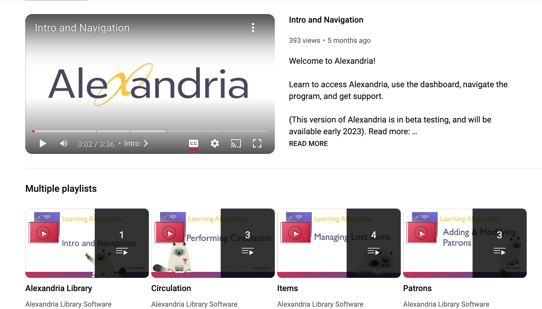 Extra, extra! Watch all about it! – Alexandria™