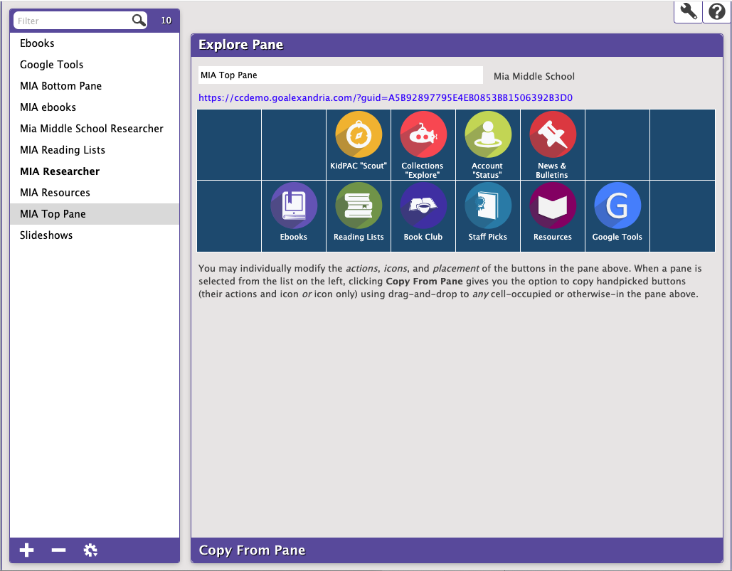 Explore Builder – Alexandria™