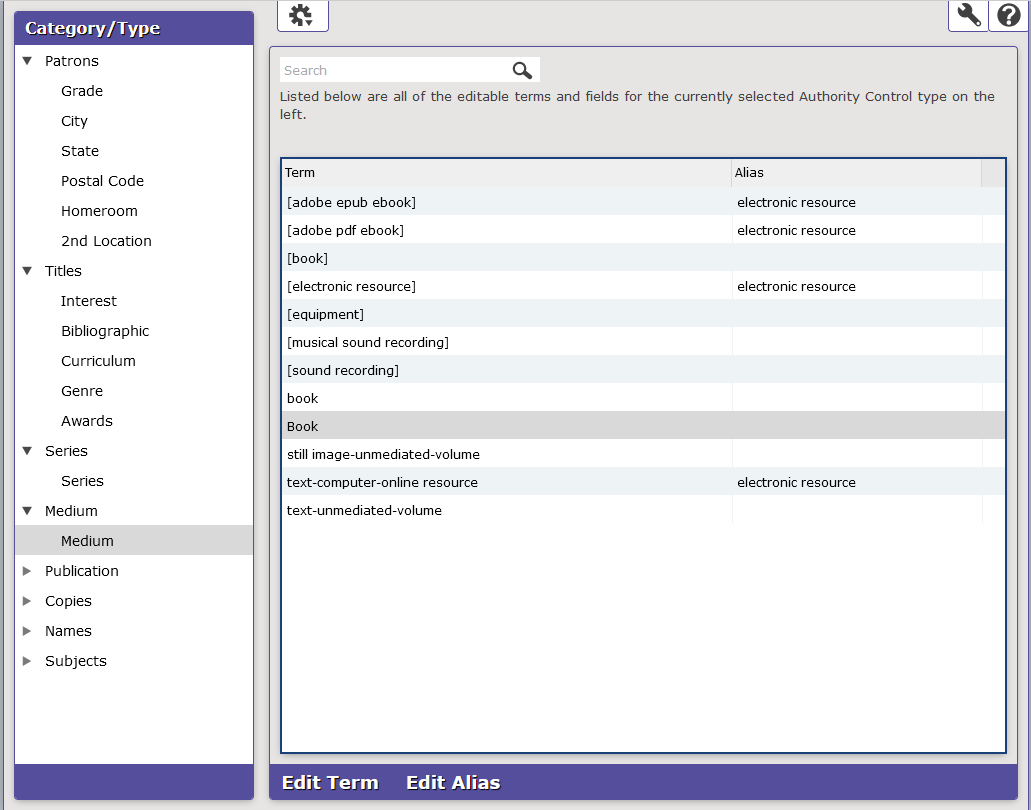Authority Control – Alexandria™
