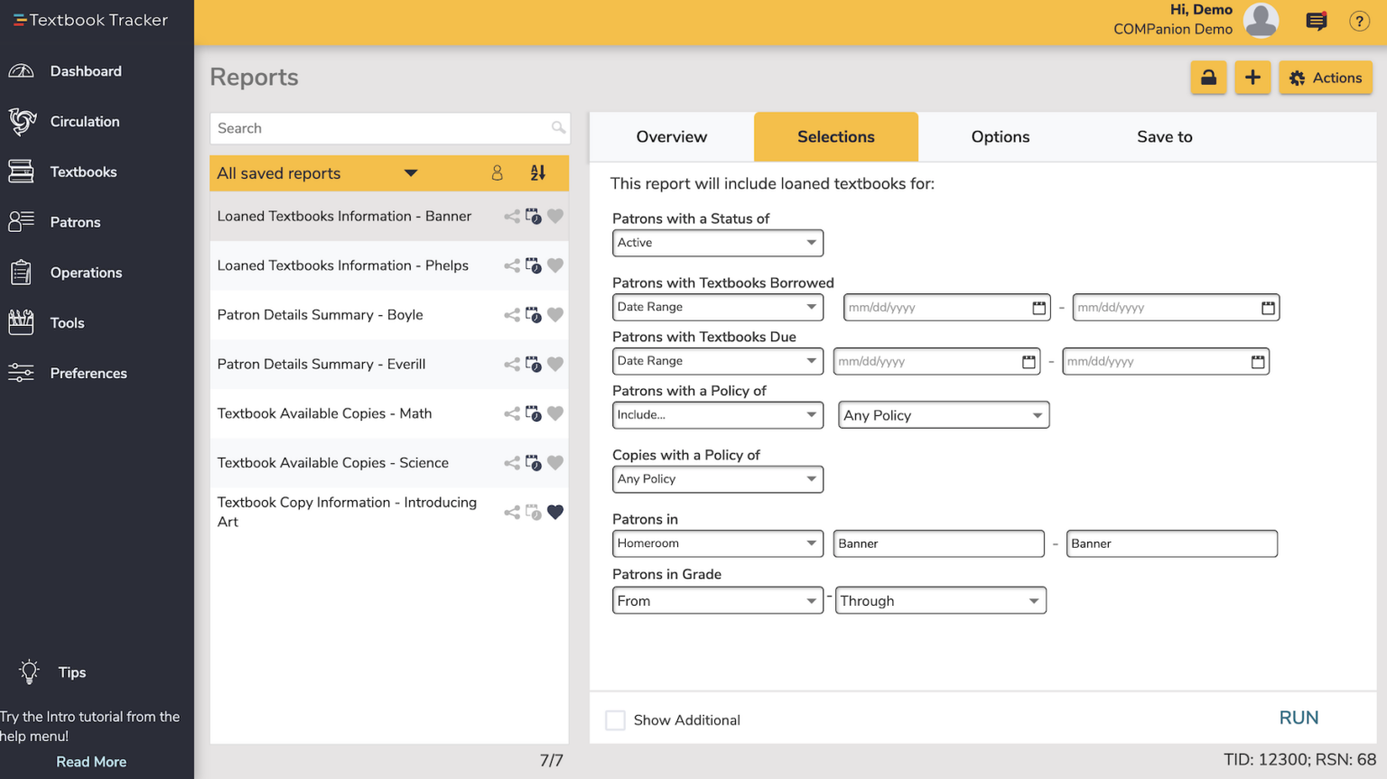 Reports – Alexandria™