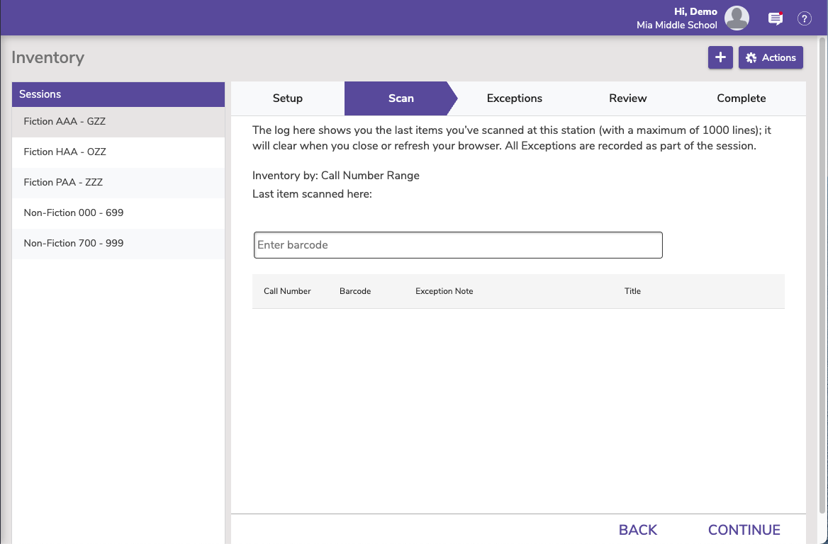 Inventory – Alexandria™